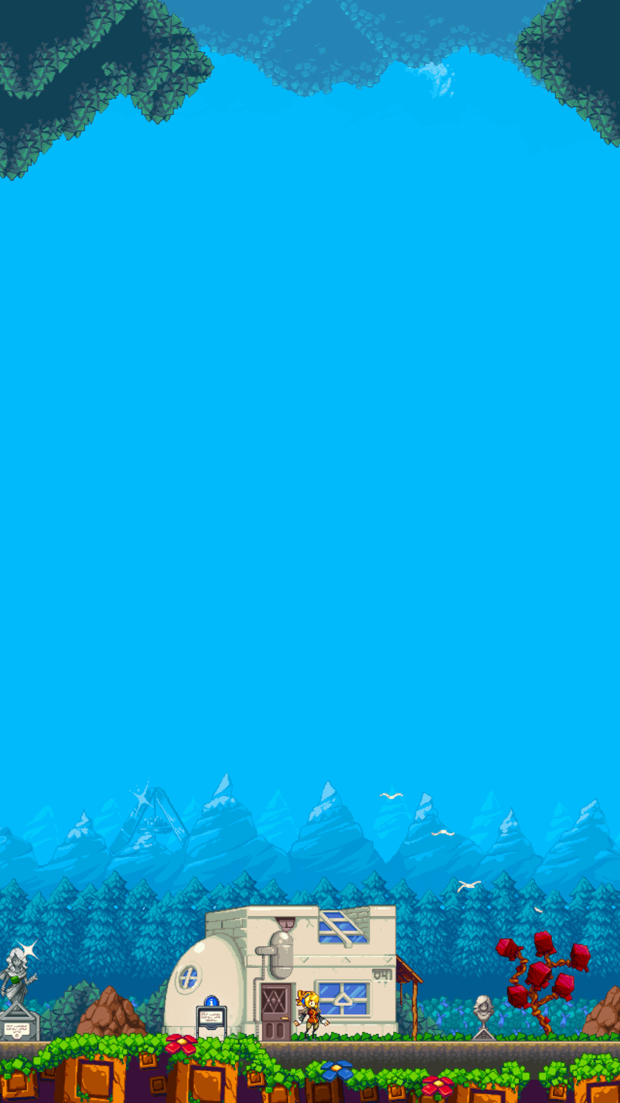 Custom Iconoclasts Wallpapers - Cat with Monocle