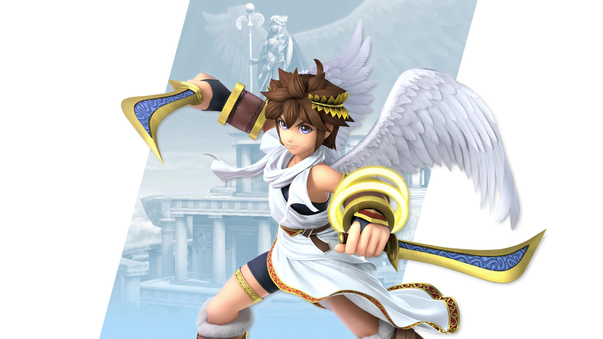 Super Smash Bros Ultimate Palutena Wallpapers - Cat with Monocle