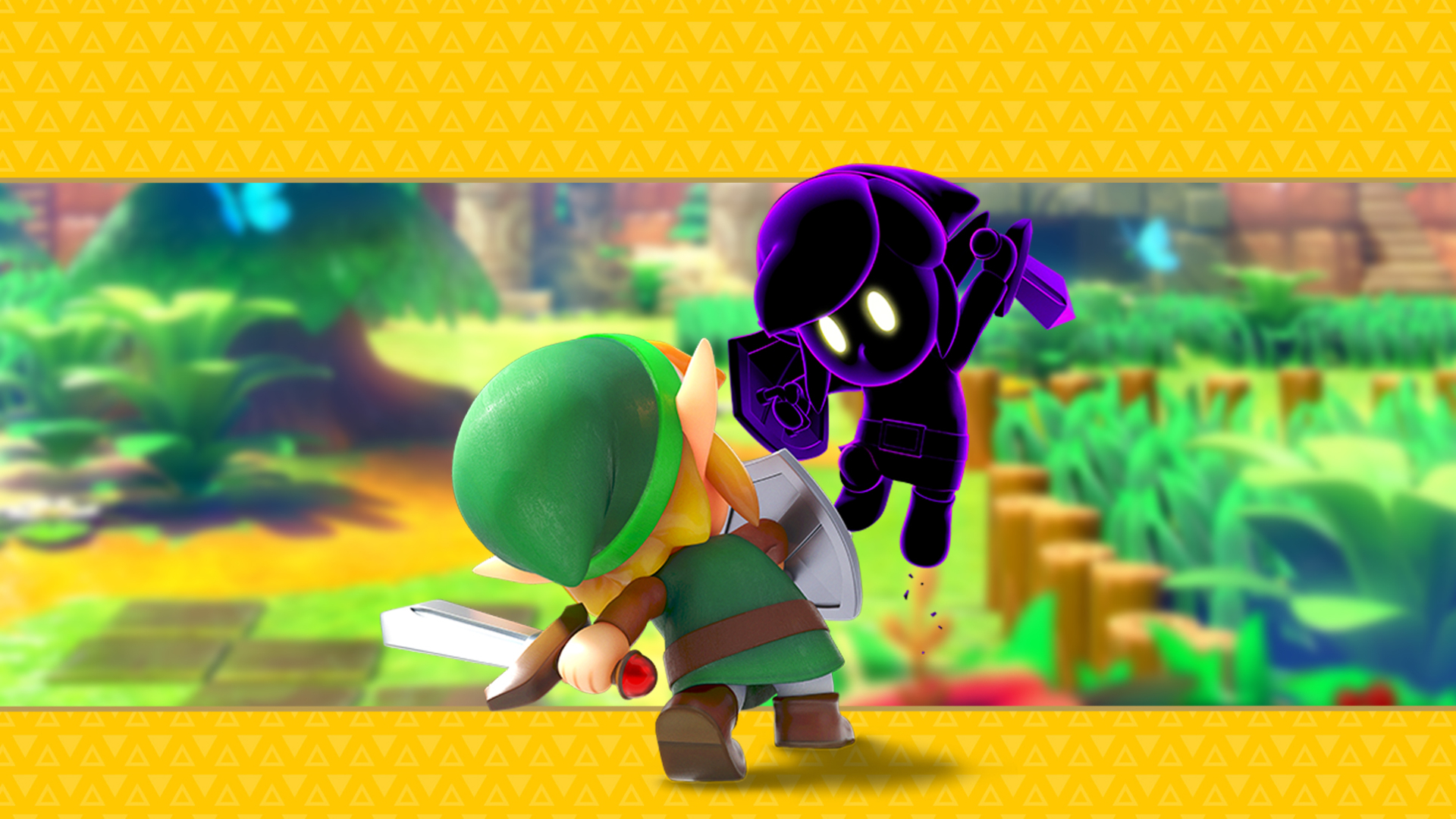 The Legend of Zelda: Link's Awakening Link Wallpaper - Cat with Monocle