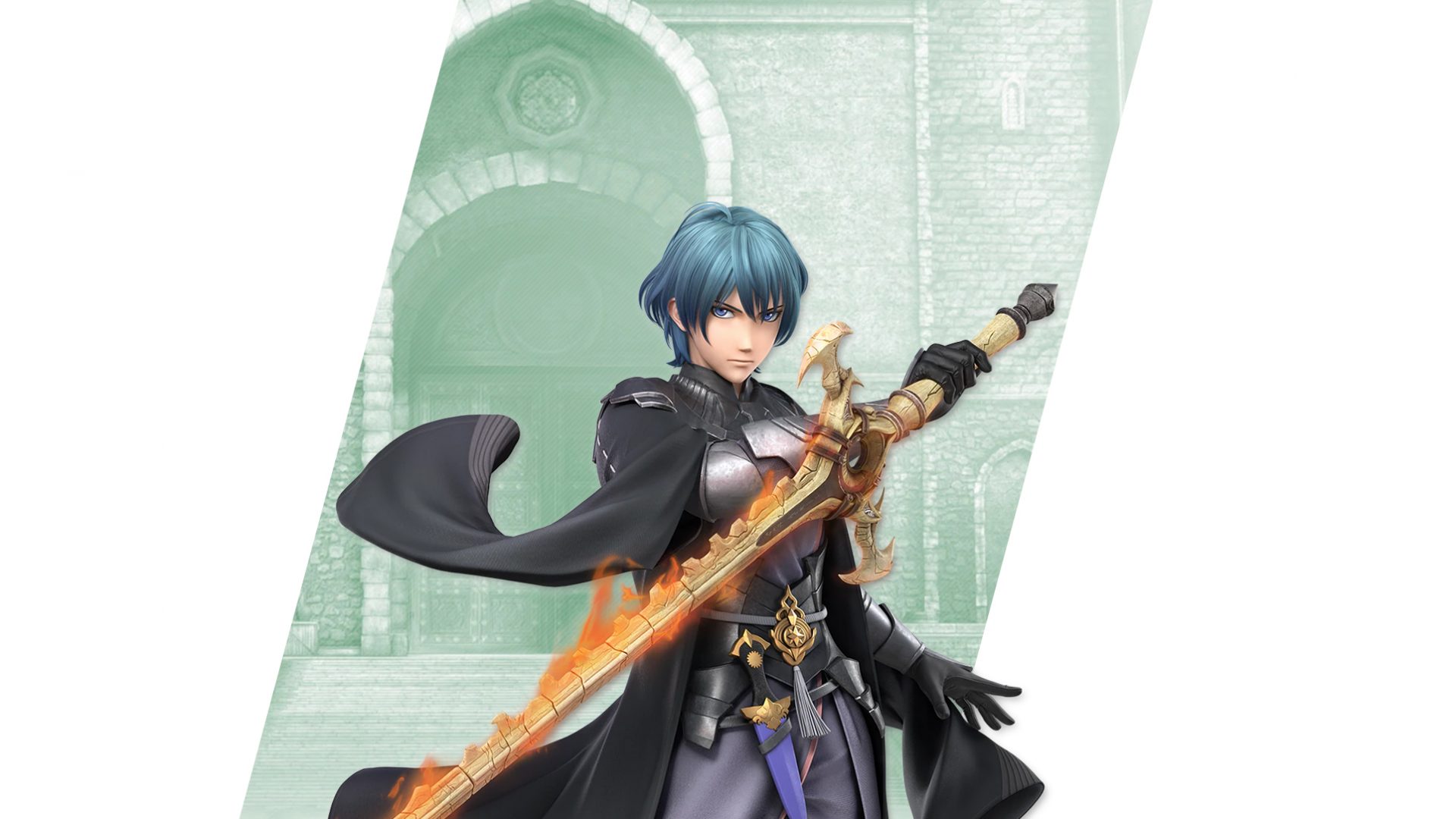 Super Smash Bros Ultimate Ike Wallpapers - Cat with Monocle