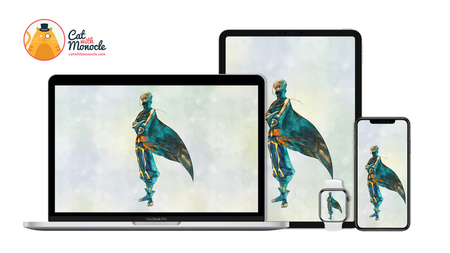 The Legend of Zelda: Skyward Sword - Impa Wallpaper - Cat with Monocle