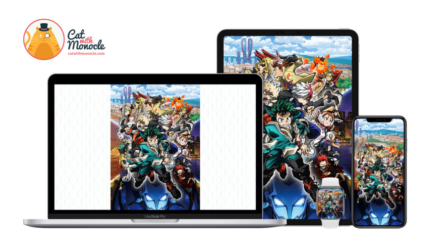 My Hero Academia: World Heroes' Mission Artwork Wallpaper - Cat with ...