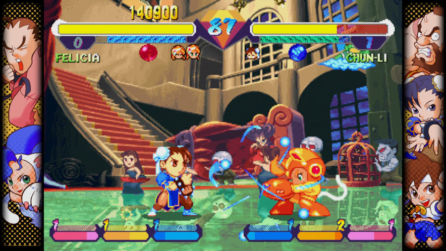 Capcom Fighting Collection (Review) - Cat with Monocle