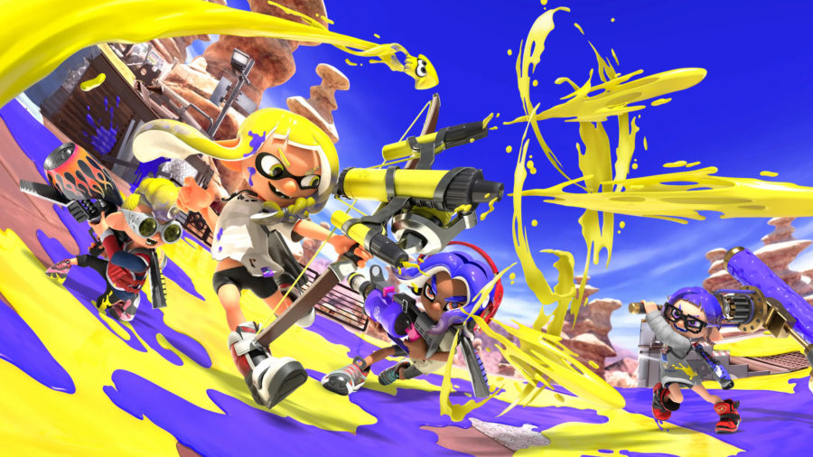 Splatoon 3 Wallpapers - Cat with Monocle