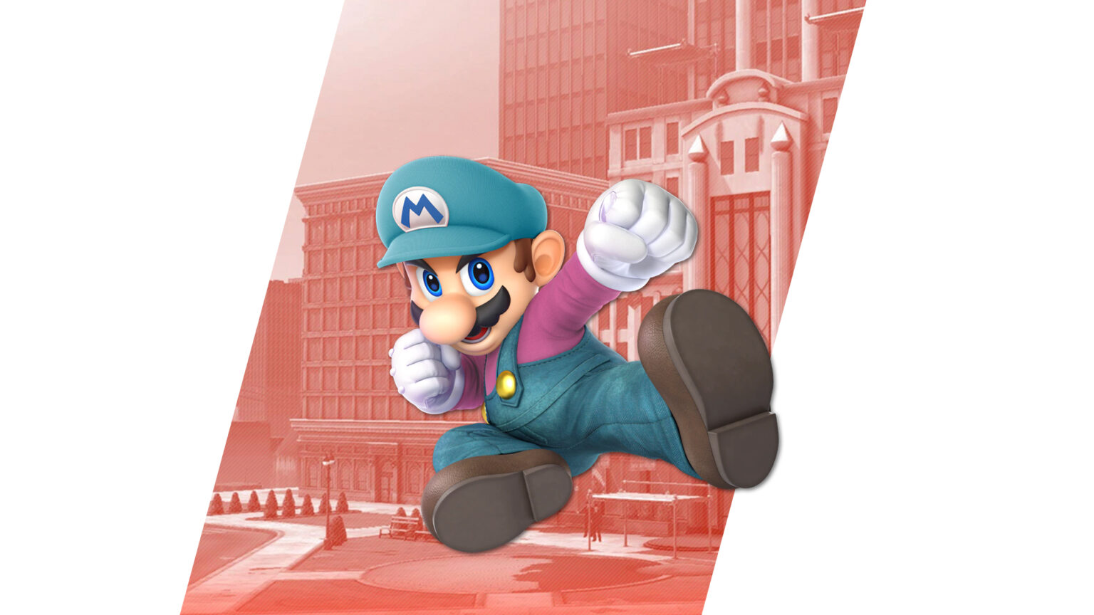 Super Smash Bros Ultimate Mario Costume 6 Wallpapers - Cat with Monocle