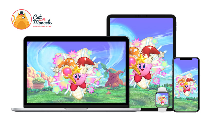 Kirby's Return to Dream Land Deluxe - Kirby Form Flare Beam Wallpaper ...