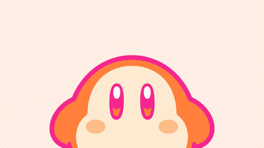 Kirby's 30th Anniversary Kirby Forms Wallpaper - Cat with Monocle