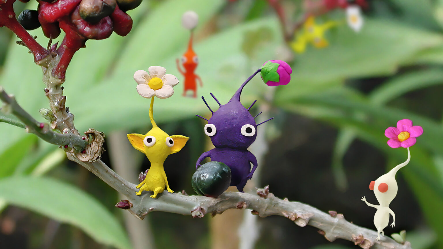 Pikmin 2 Wallpapers - Cat with Monocle