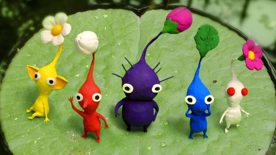 Pikmin 2 Wallpapers - Cat with Monocle