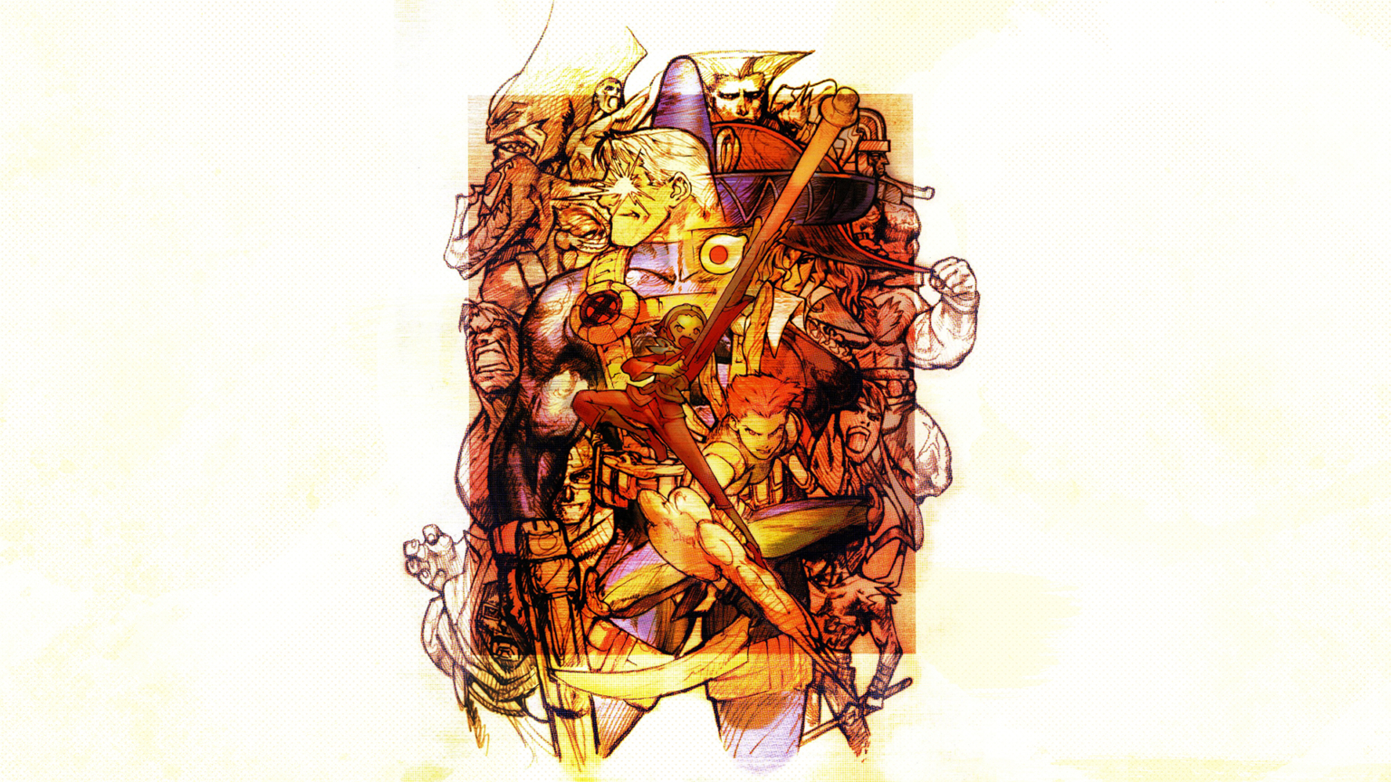 Marvel vs Capcom Fighting Collection Wallpapers - Cat with Monocle