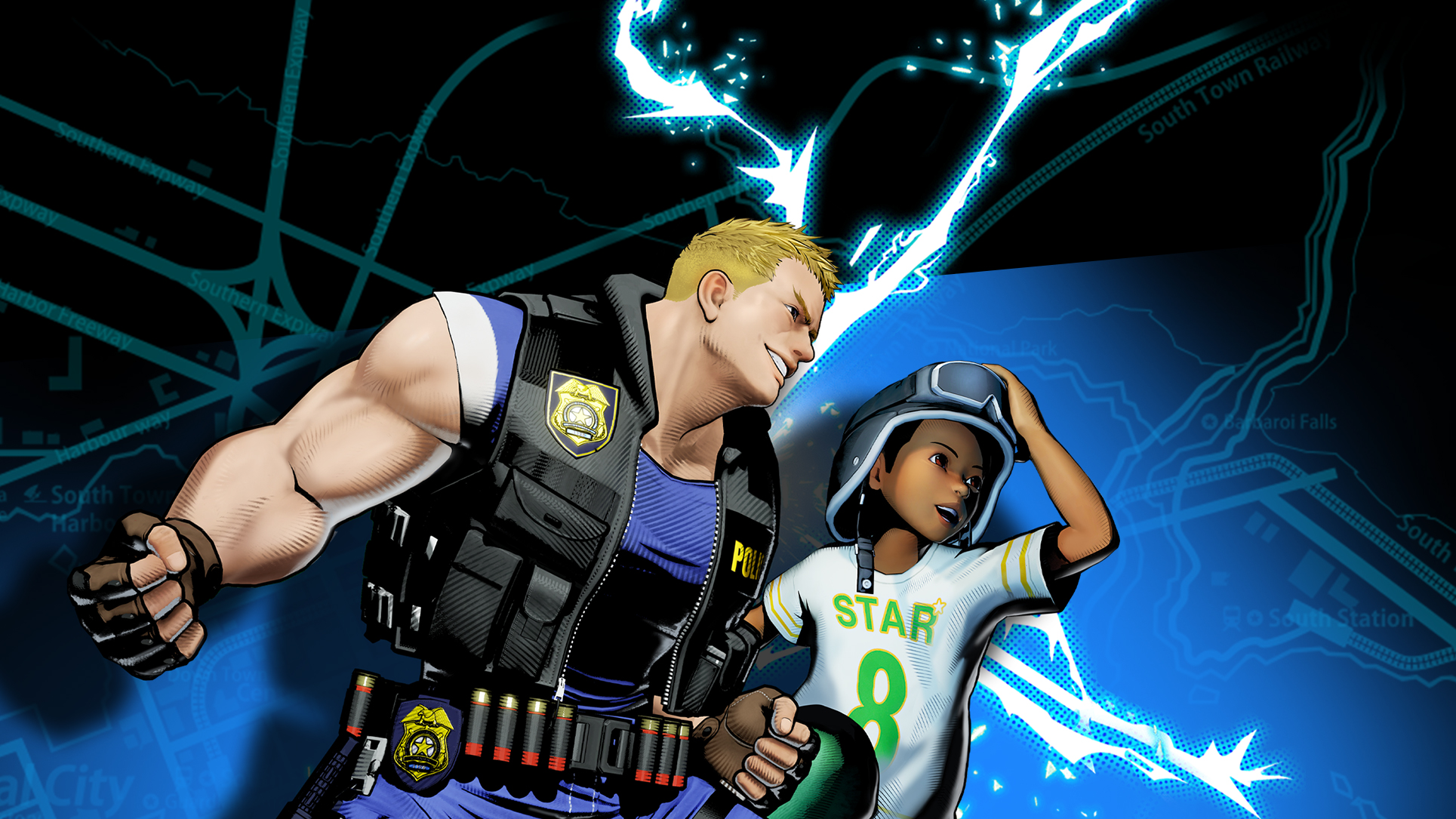 Fatal Fury: City of the Wolves Kevin Rian Wallpapers - Cat with Monocle